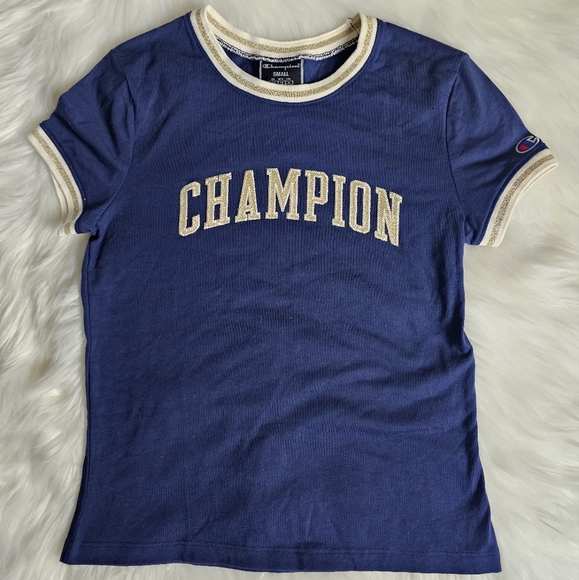 Champion | Shirts & Tops | Champion Blue Gold Nordstroms Tshirt Small ...